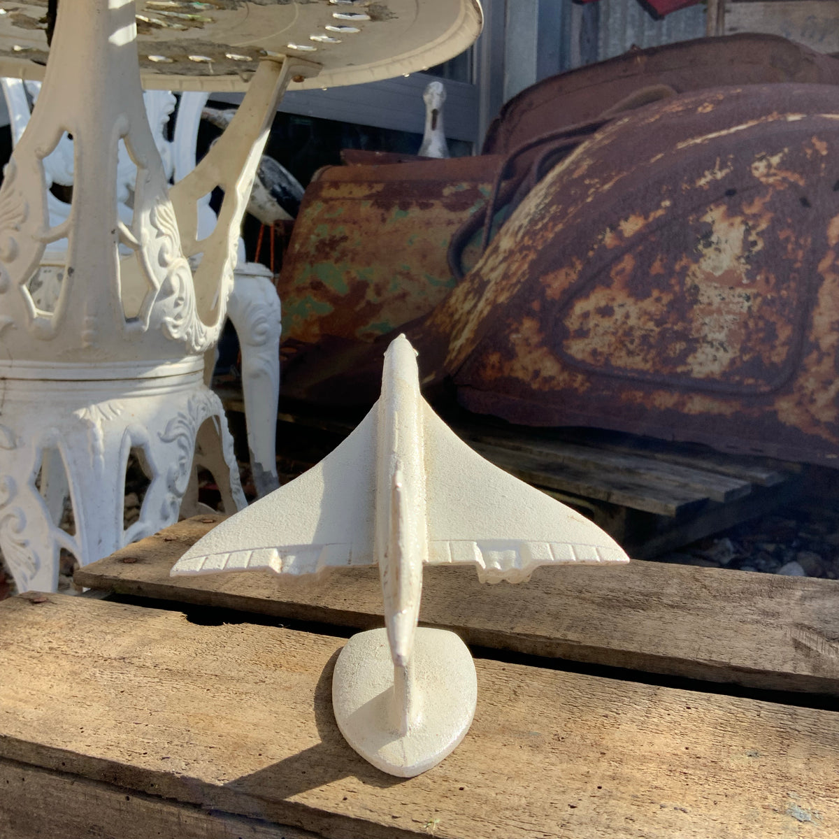 Concorde cast iron figurine 30cm – IHR VINTAGE ANTIQUES